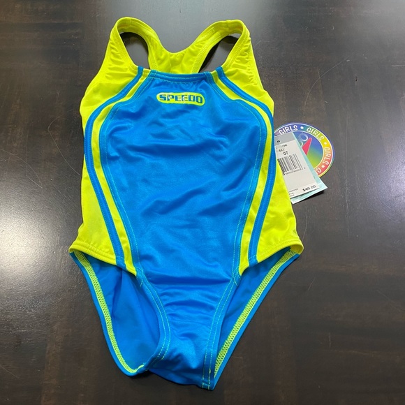 Speedo | Swim | Speedo Girls Swimsuit Size 7 Nwt | Poshmark
